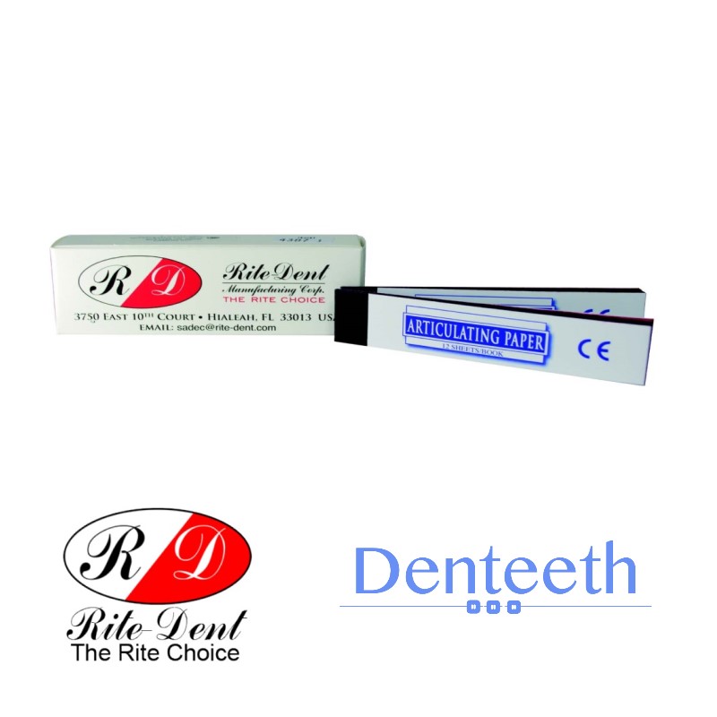 Papel Articular Recto Rite Dent – Denteeth