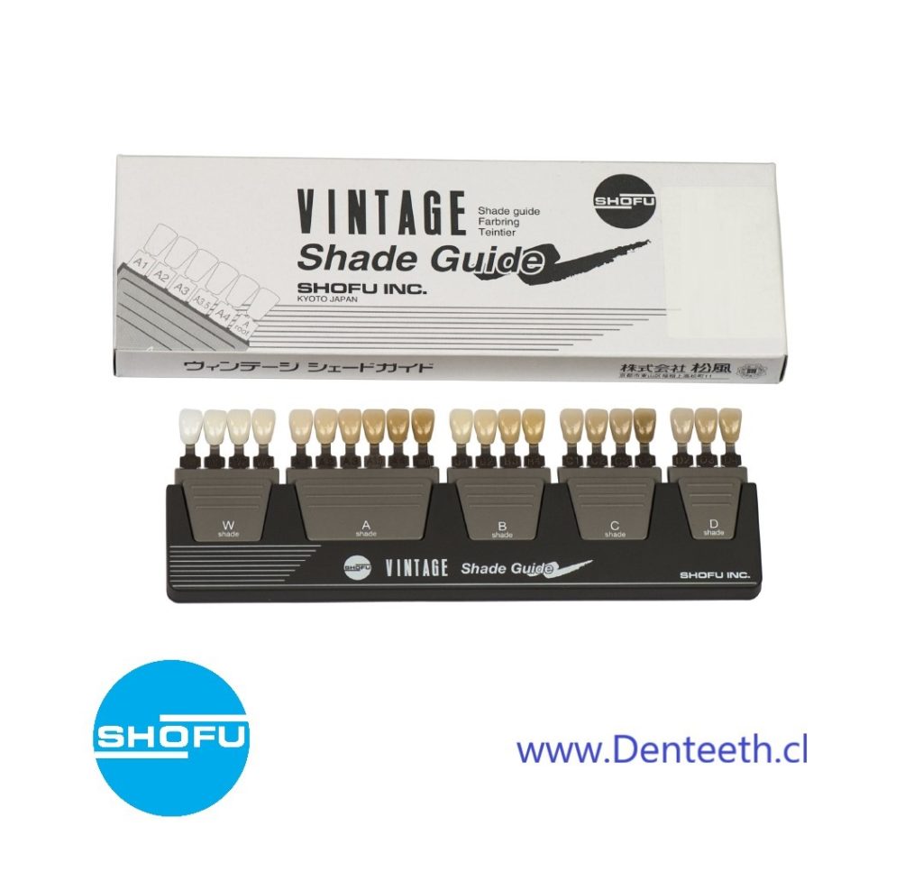 Colorimetro Vintage De Resina Shofu – Denteeth