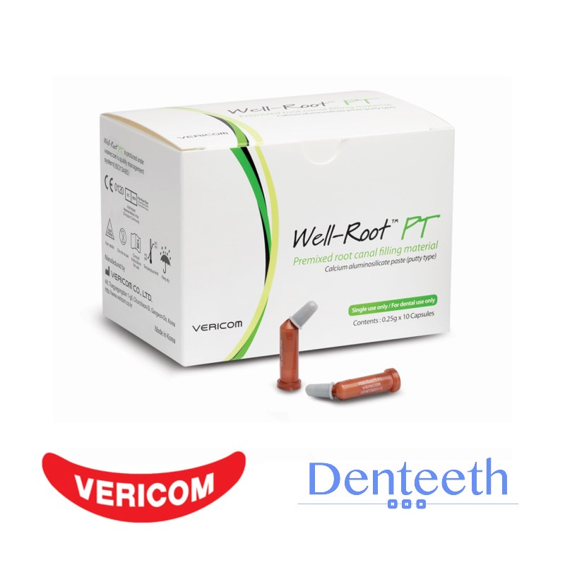 Cemento Masilla Bioceramico Well Root Putty 10 Unidades – Denteeth