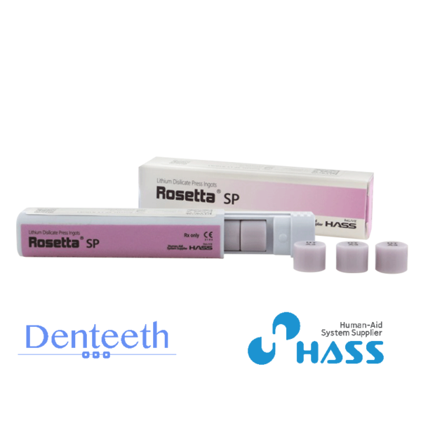 Pastillas Disilicato Hass Rosetta SP Pack 5 Unidades – Denteeth